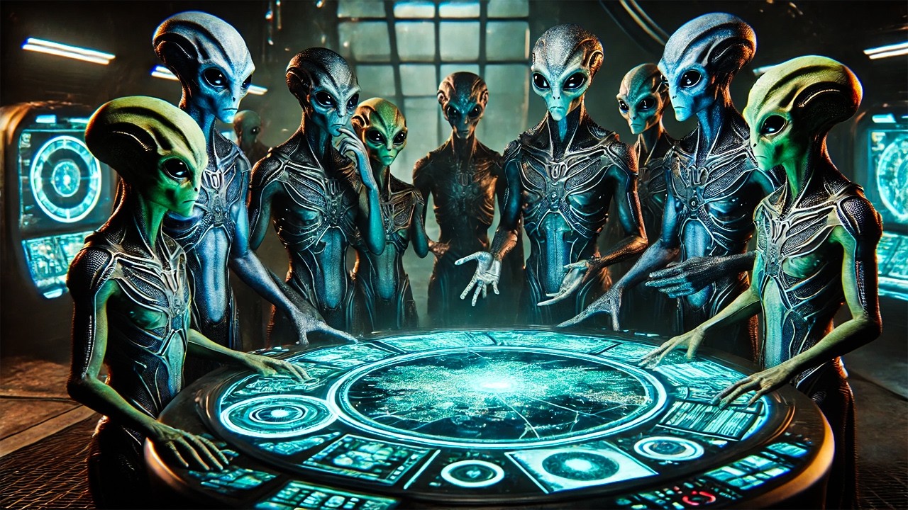 All Aliens Military Trying To Come With Plan How To Stop Humans From ...