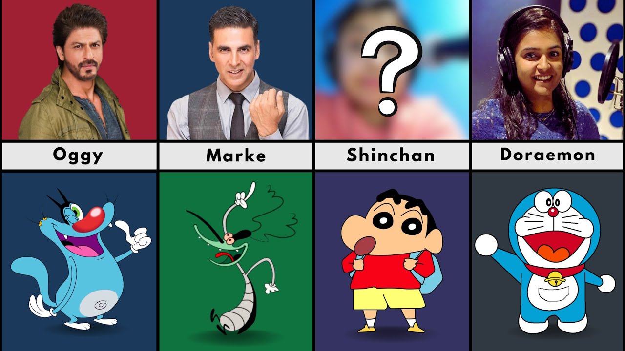 People Behind Famous Cartoons Voice | All Hindi Cartoons Real Voice ...