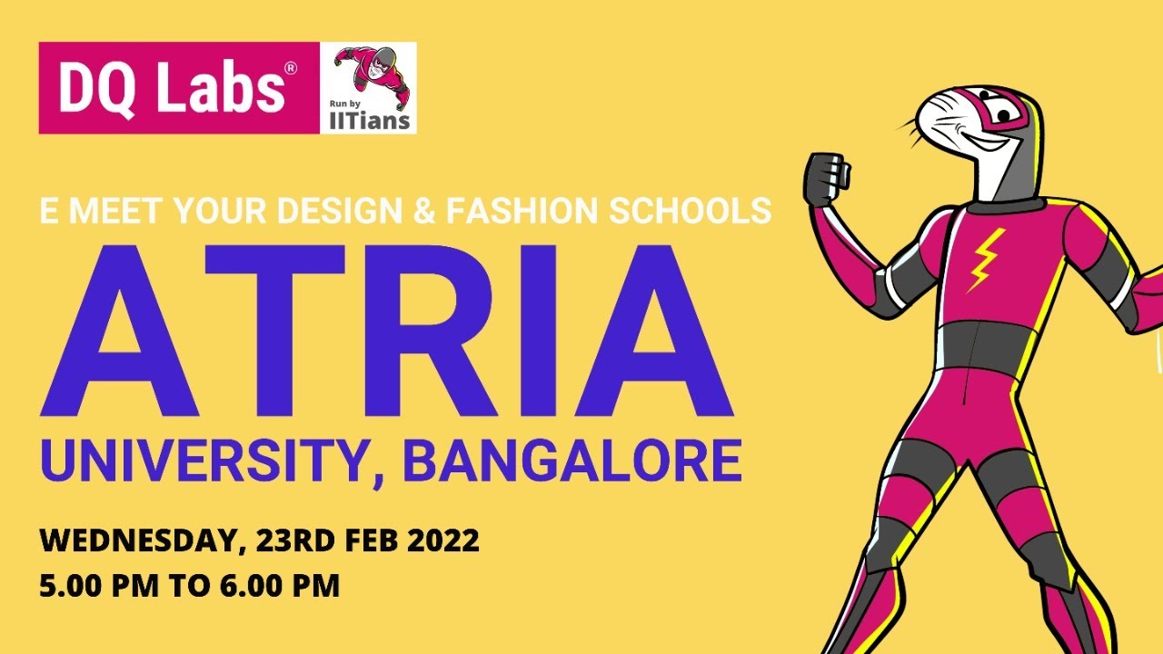 e-Meet your Design and Fashion School - Atria University, Bangalore ...