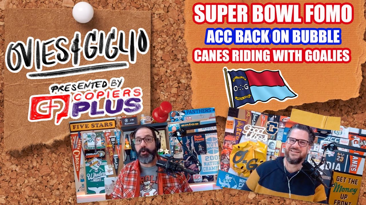 Super Bowl FOMO | ACC squads back on NCAA bubble | Carolina Hurricanes ...