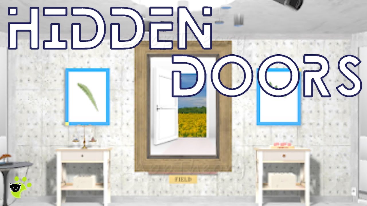 Hidden Doors Escape 脱出ゲーム 攻略 Full Walkthrough (BlackCatJP) - YouTube