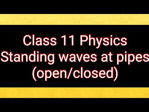 Standing waves at pipe open at one end Standing waves at pipes open at ...