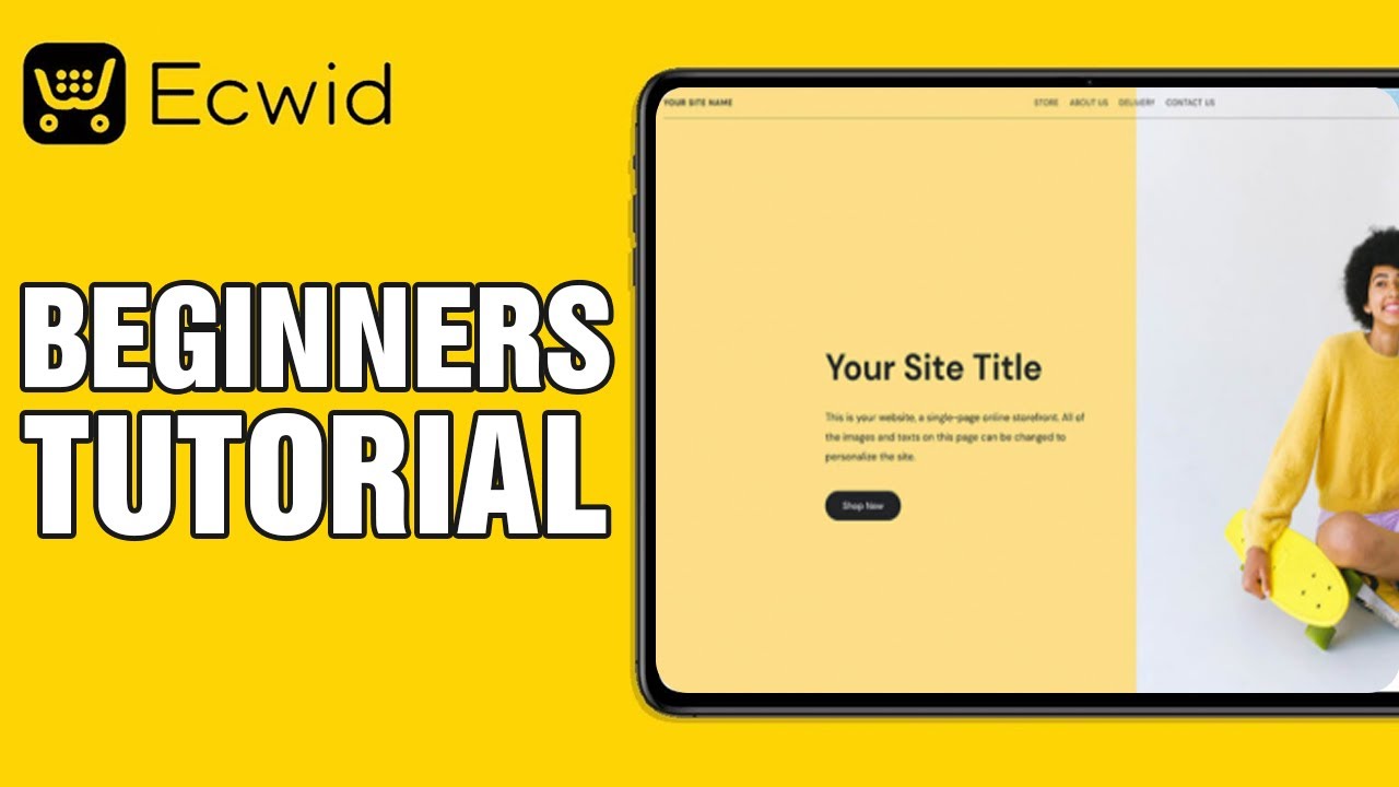 Ecwid Tutorial For Beginners 2025 - YouTube