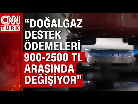 Doğalgaz destek ödemeleri başladı