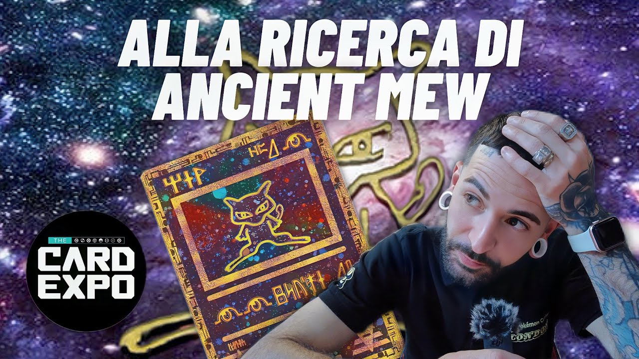 Hunting the Legendary Ancient Mew at the Leeds Card Expo! 🇬🇧 | Pokémon ...