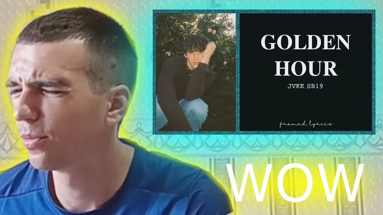 Russian Reaction To JVKE - golden hour (SB19 Remix) [Official Visualizer] | First Listen - YouTube
