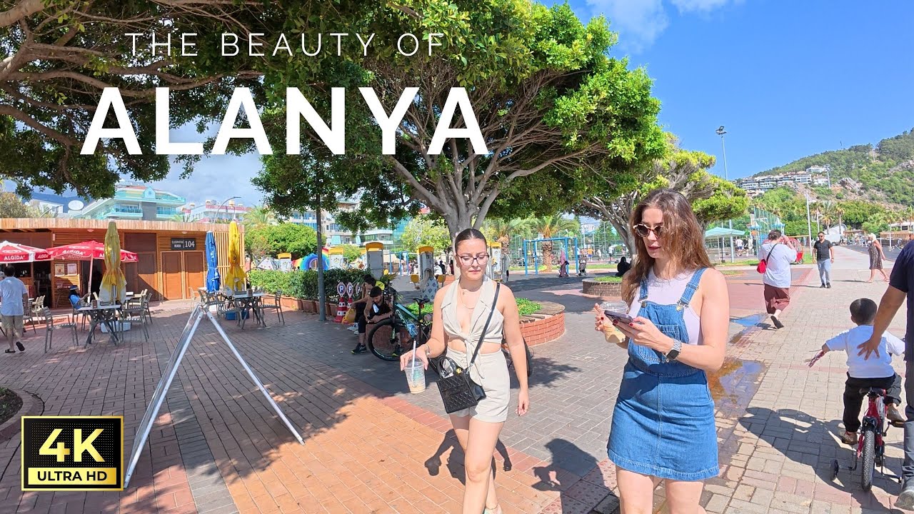 Alanya City Center Walking Tour | June 1, 2025 [4K HD/60 fps] - YouTube