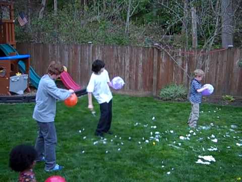 Balloon Shaving - YouTube