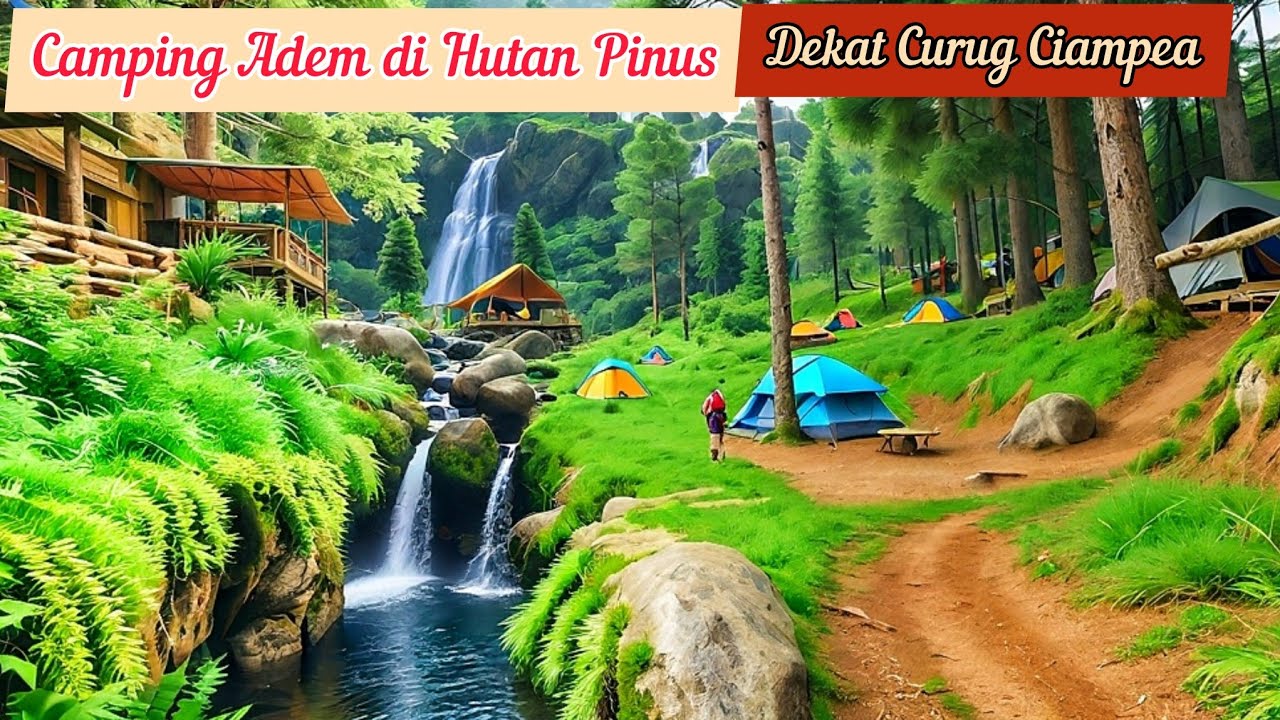 Camping Saat Hujan Deras | Camping di Bogor Puncak Merkusi | Bukit ...
