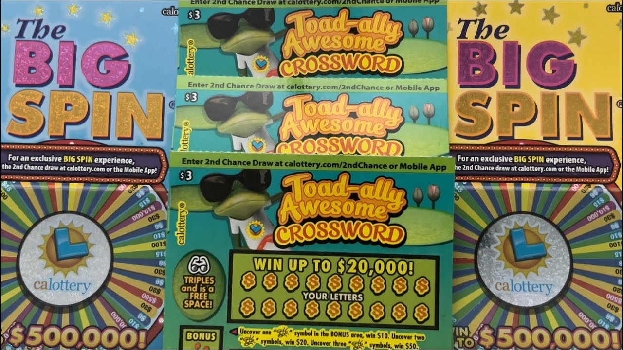 The Big Spin & Toad-Ally Awesome Crosswords!! - YouTube