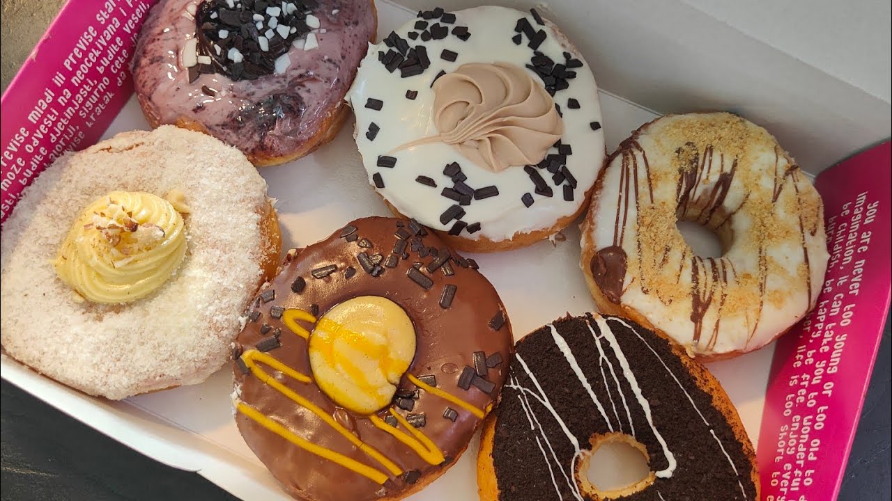 DONUTS AND BROWNIE FROM MY FAVORITE DONUT SHOP ! DONUTO Banja Luka 🇧🇦 ...