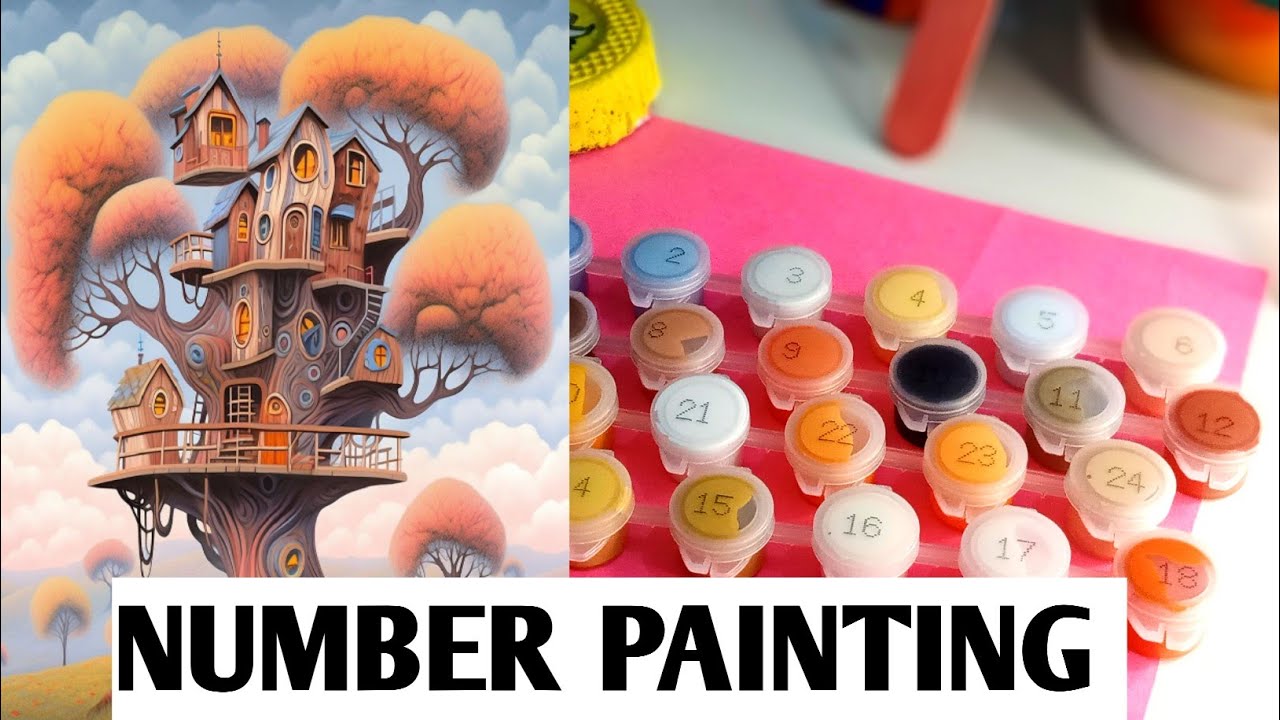 Let’s Paint Together ! part 1 Unboxing and tutorial ⭐#viralart # ...