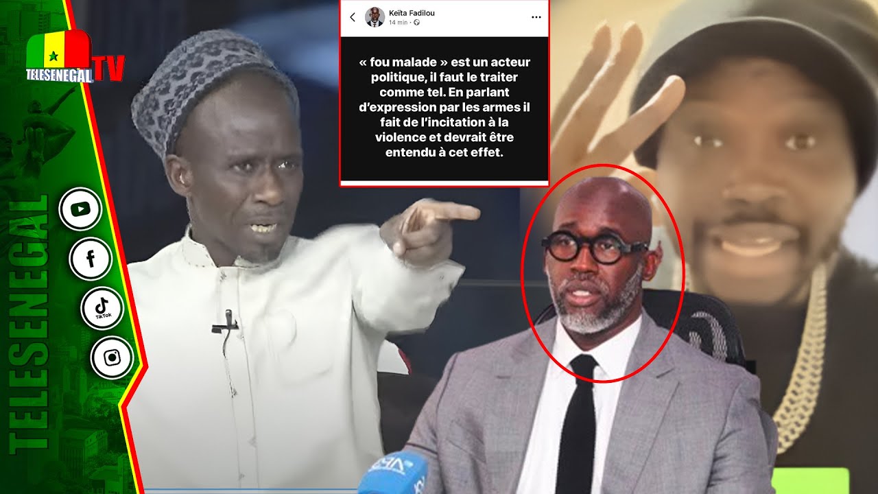 "Incapable…" 😱 Mollah Morgan détruit Fadilou Keita après son poste sur ...