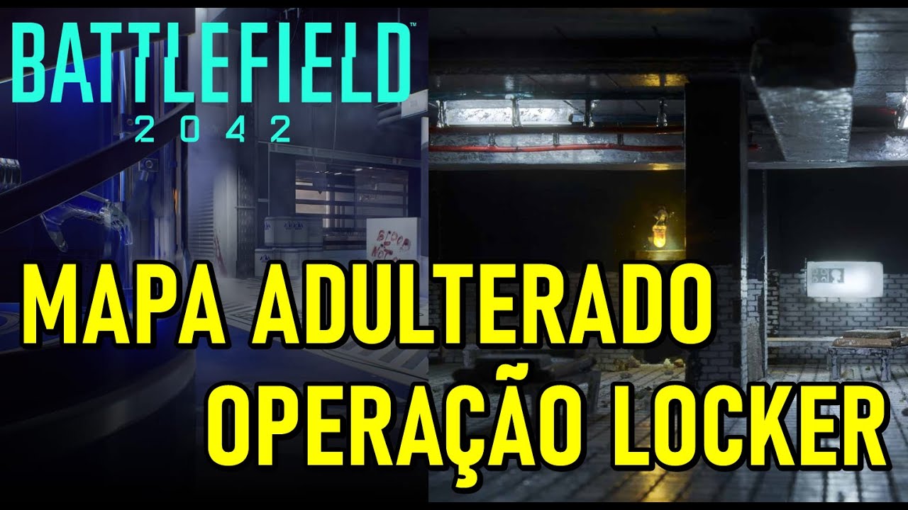 O NOVO MAPA LEMBRA MUITO OPERAÇÃO LOCKER - BATTLEFIELD 2042 - YouTube