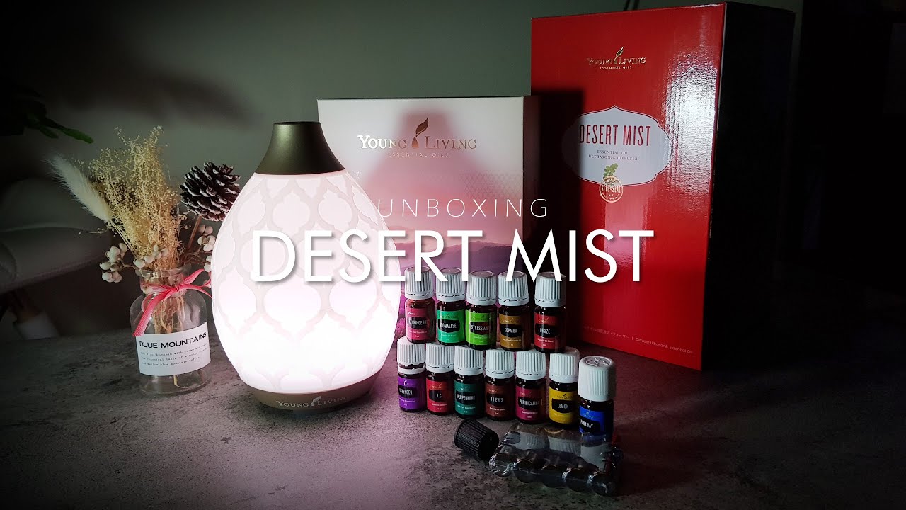 Desert Mist Diffuser Young Living / B-Roll Unboxing with Phone - YouTube