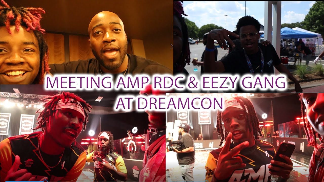 Sneaking Into DreamCon to meet EezyGang! RDC & AMP!! | DreamCon 2022 ...