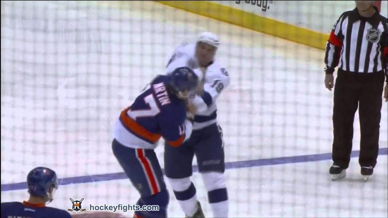 Pierre-Cedric Labrie vs Joe Finley & B.J. Crombeen vs Matt Martin Jan ...