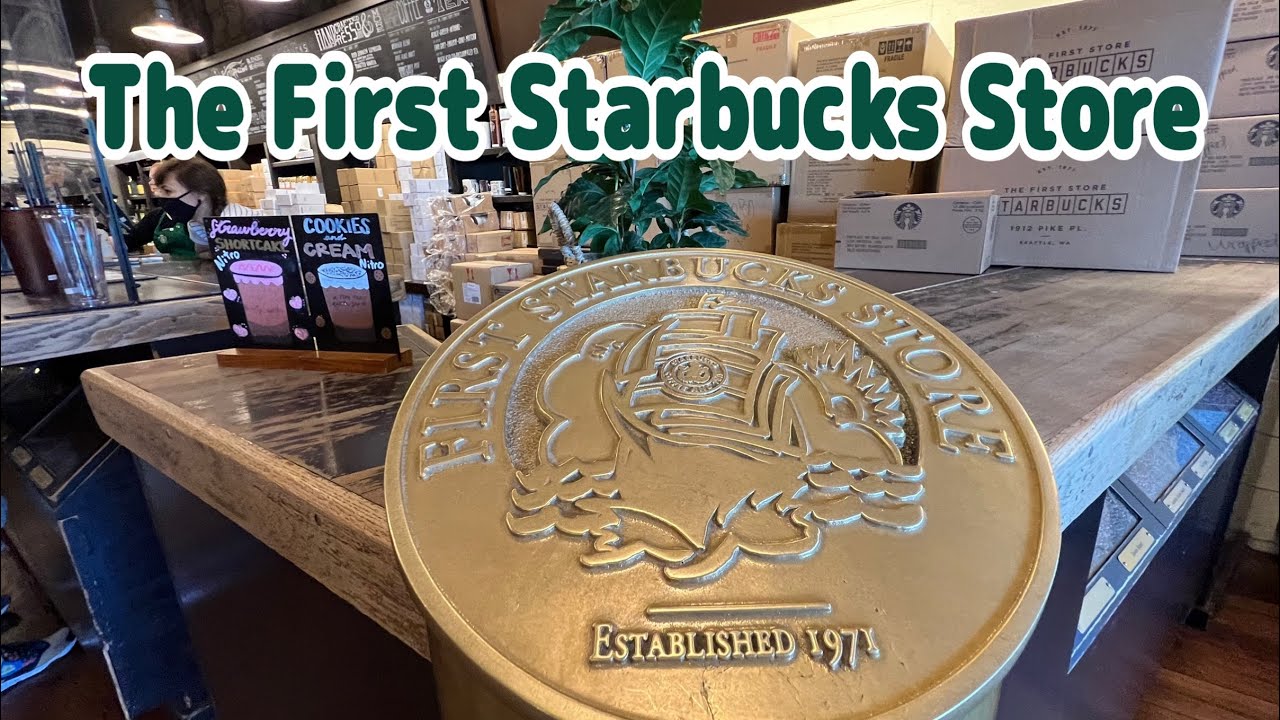 The first Starbucks Store | Pike place Market Seattle - YouTube