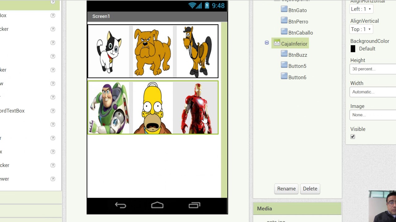 Tutorial Botones Con Audio - AppInventor - YouTube