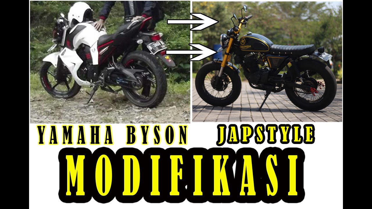 Yamaha byson 2012 modifikasi japstyle (cinematic) - YouTube