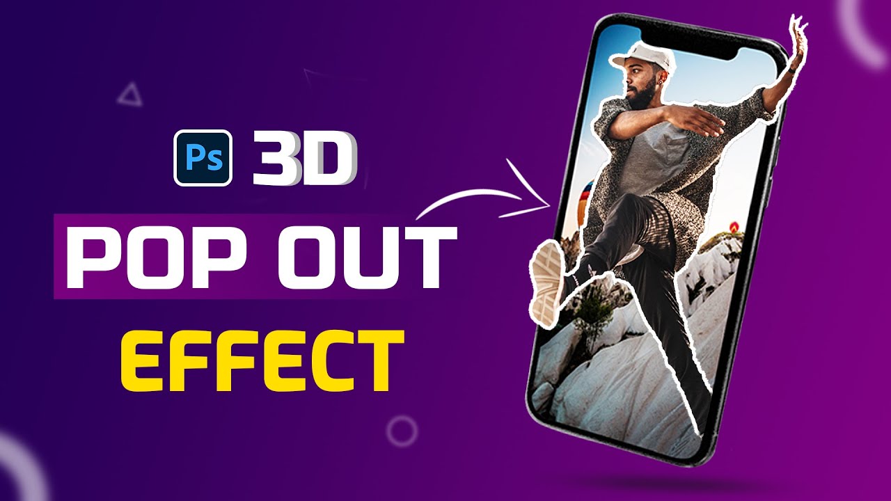 Create 3D POP-OUT Effect in Photoshop || Photo Manipulation - Photoshop ...