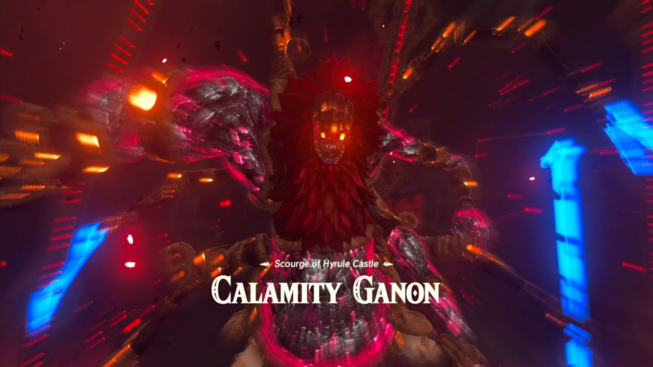Calamity Ganon Boss Fight (Zelda: Breath of the Wild) - YouTube