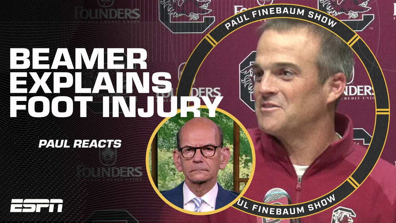 Paul Finebaum rips Shane Beamer for self-inflicted foot injury | Paul ...
