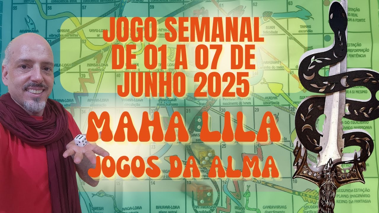 Jogo de auto conhecimento, Maha Lila para a semana entre 1 a 7 junho de 2025 - YouTube