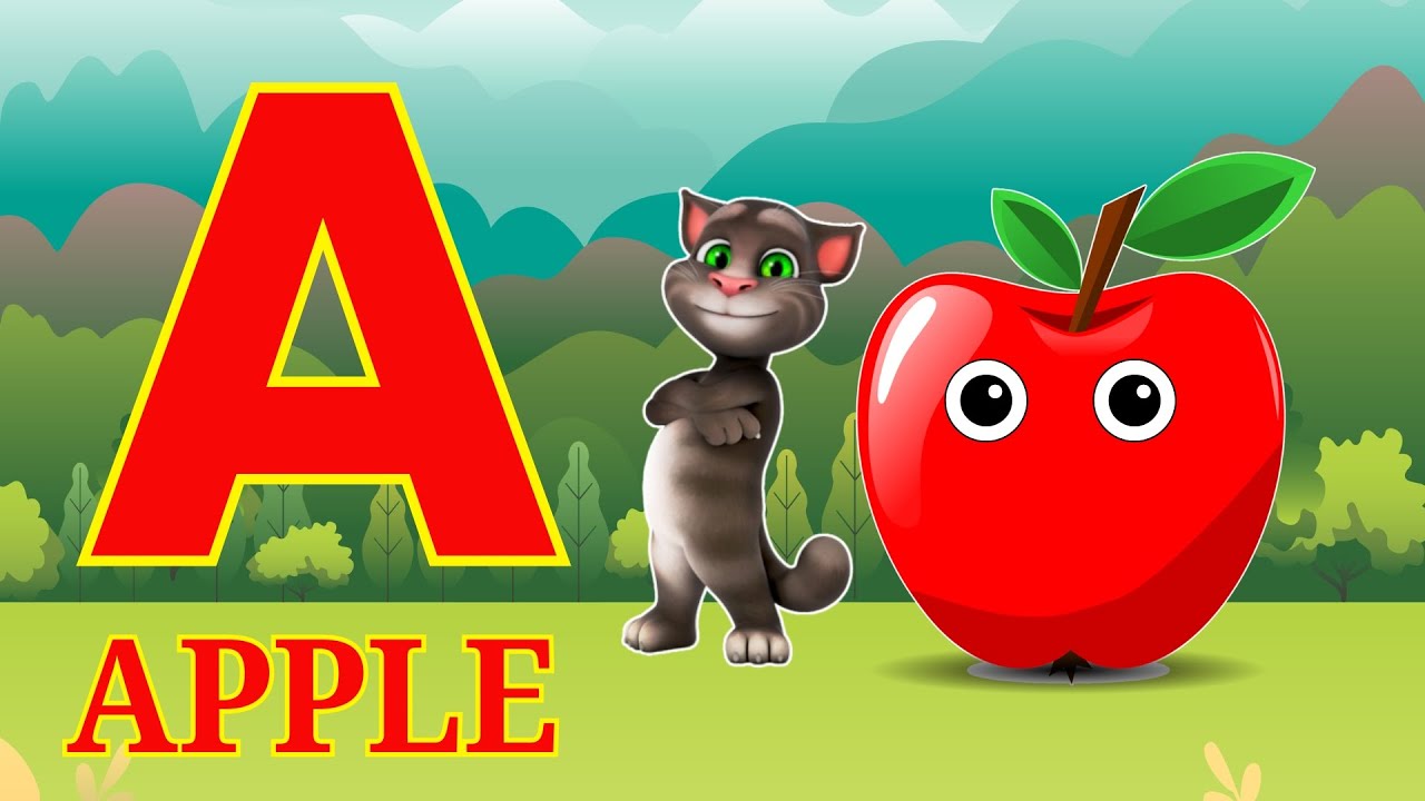 A for Apple 🍎 | ABC Learning Video for Kids | Phonics Alphabet Song | A ...