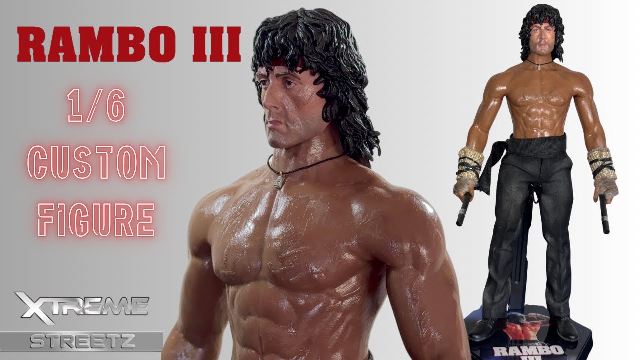 Rambo 3 Figure 1/6 Stick Fight Version (Custom) - YouTube