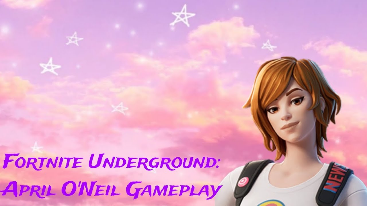 Fortnite Underground: April O'Neil Gameplay 😊 - YouTube