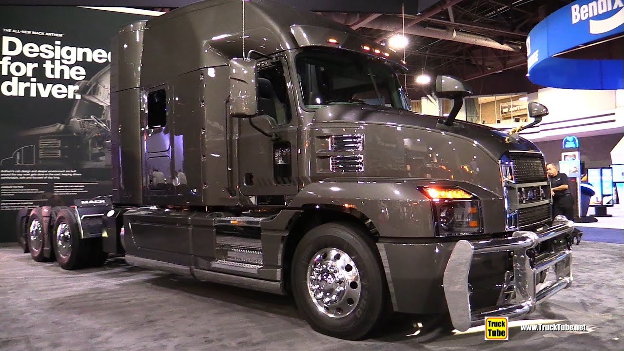 2018 Mack Anthem 70inch Sleeper with Mack MP8 505hp Engine - Walkaround ...