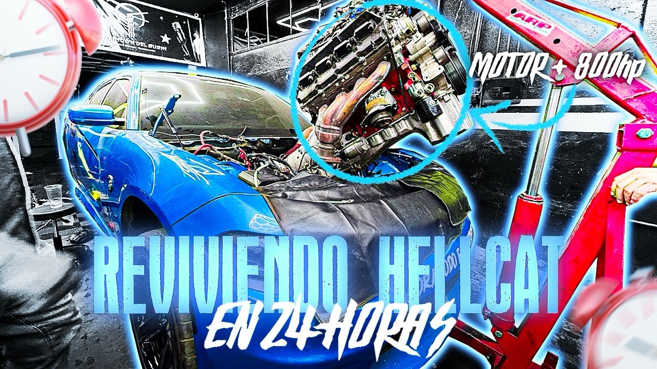 Reviviendo Un Hellcat En 24 hrs | Swap De Red Eye | - YouTube