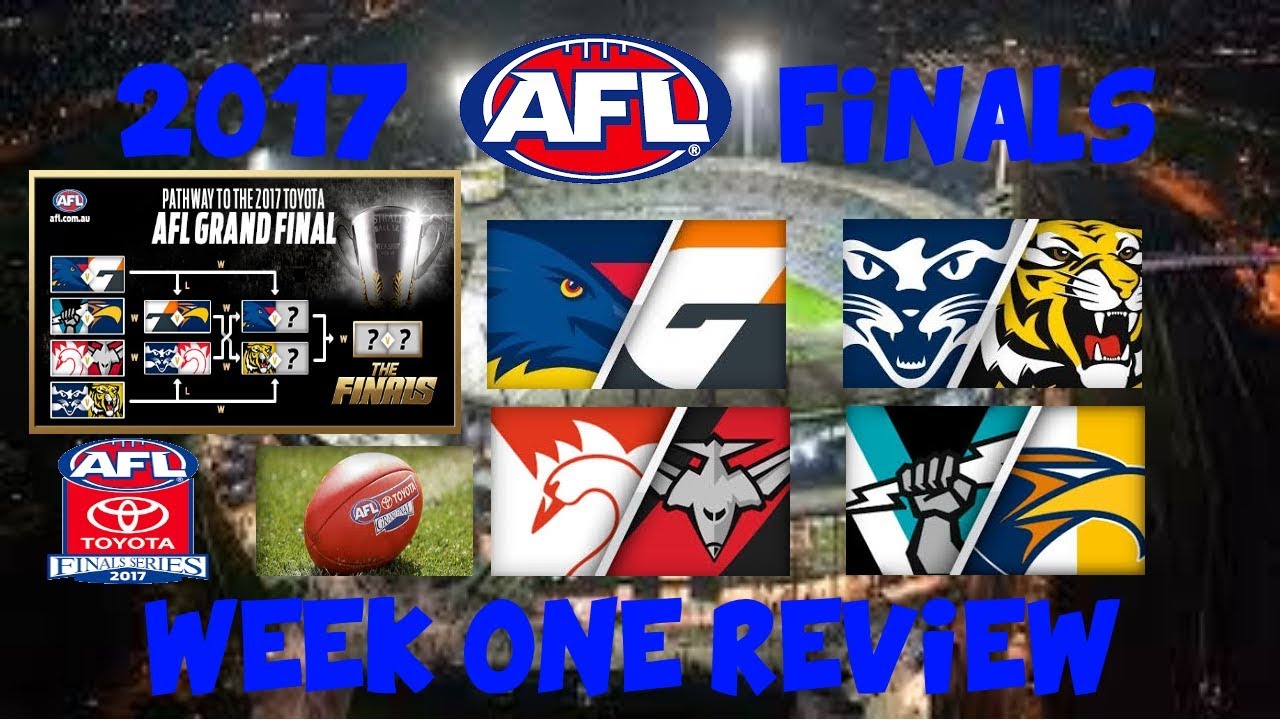 2017 AFL Finals Week One Review - YouTube