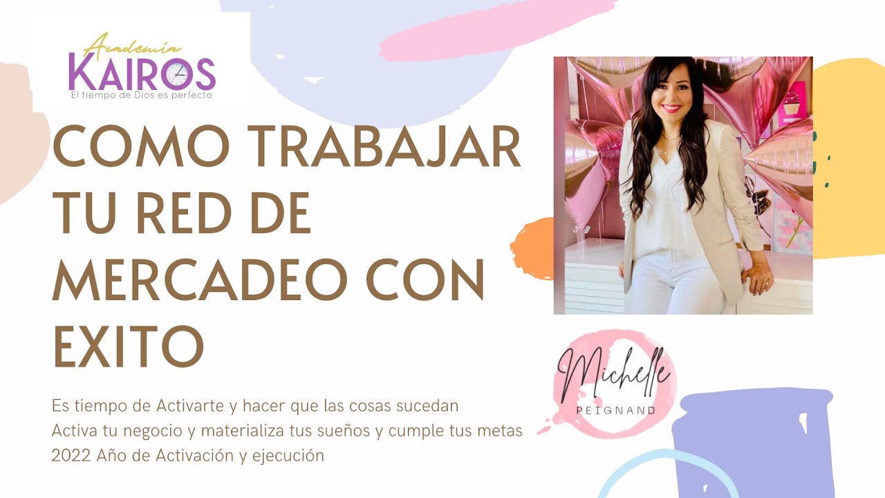Como Trabajar una Red de Mercadeo con Éxito - YouTube