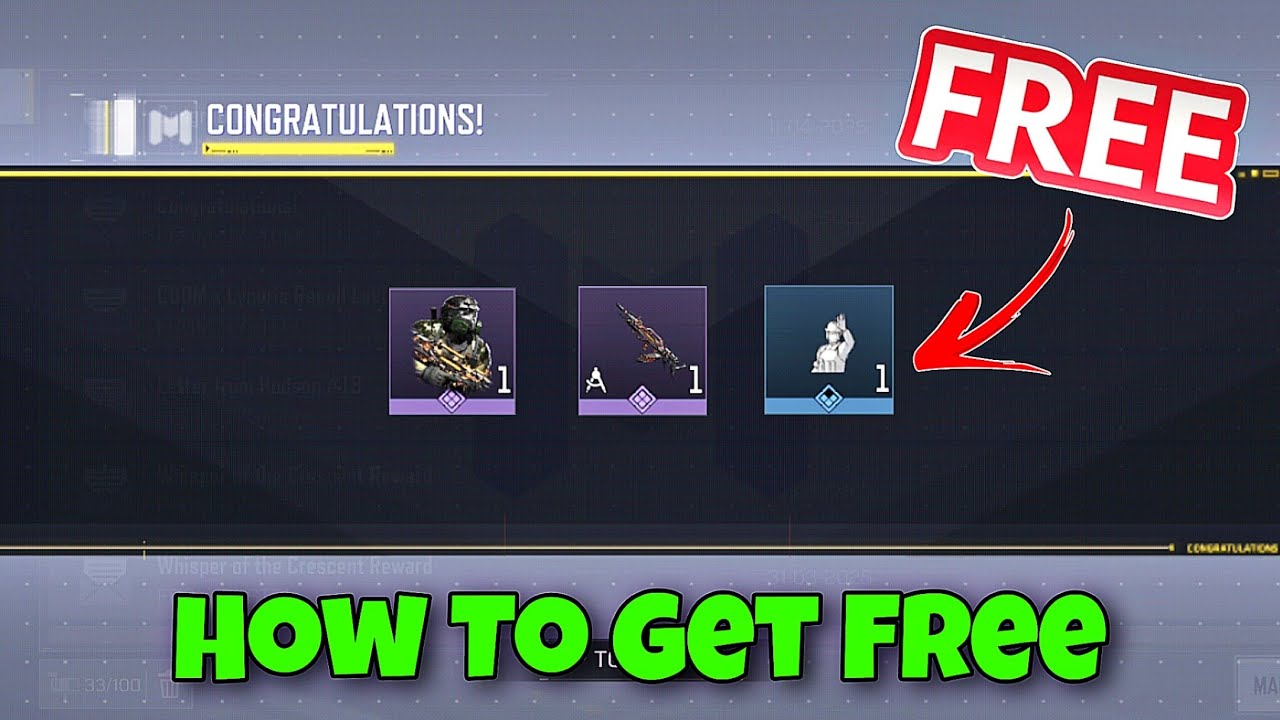 How to Get *FREE* emote in codm 2025 | codm redeem code 2025 | get free ...