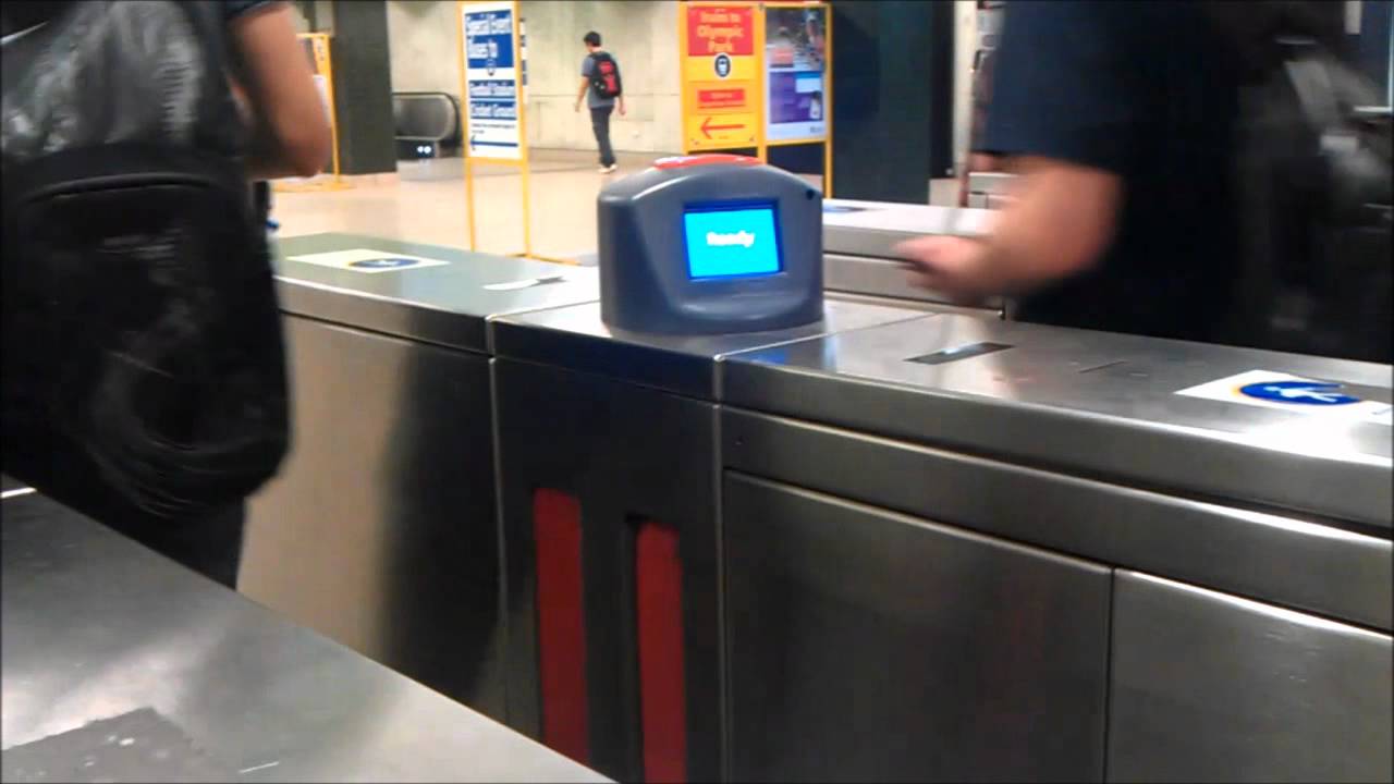 CityRail New Ticket Barrier Indicators in preparation for OPAL Smart ...