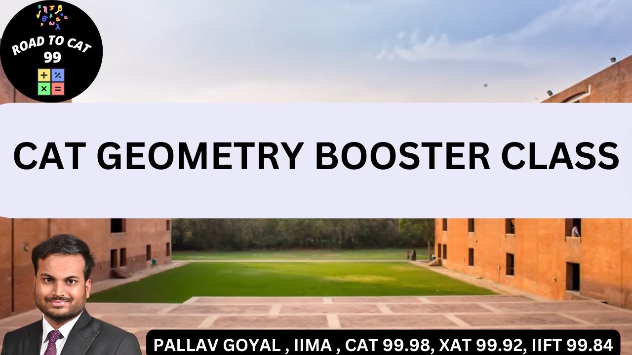 GEOMETRY BOOSTER COURSE CLASS | COMPLETE REVISION #iim #iimahmedabad # ...