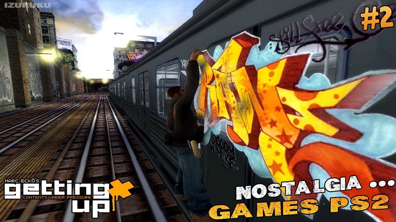 NAMATIN MARC ECKO GETTING UP Ps2 gameplay#2 - YouTube