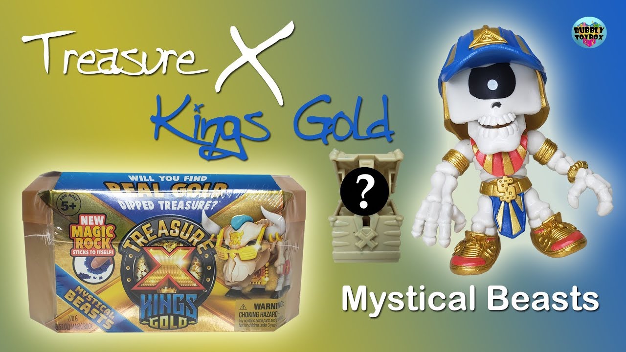 Treasure X Kings Gold - Mystical Beasts Unboxing - YouTube