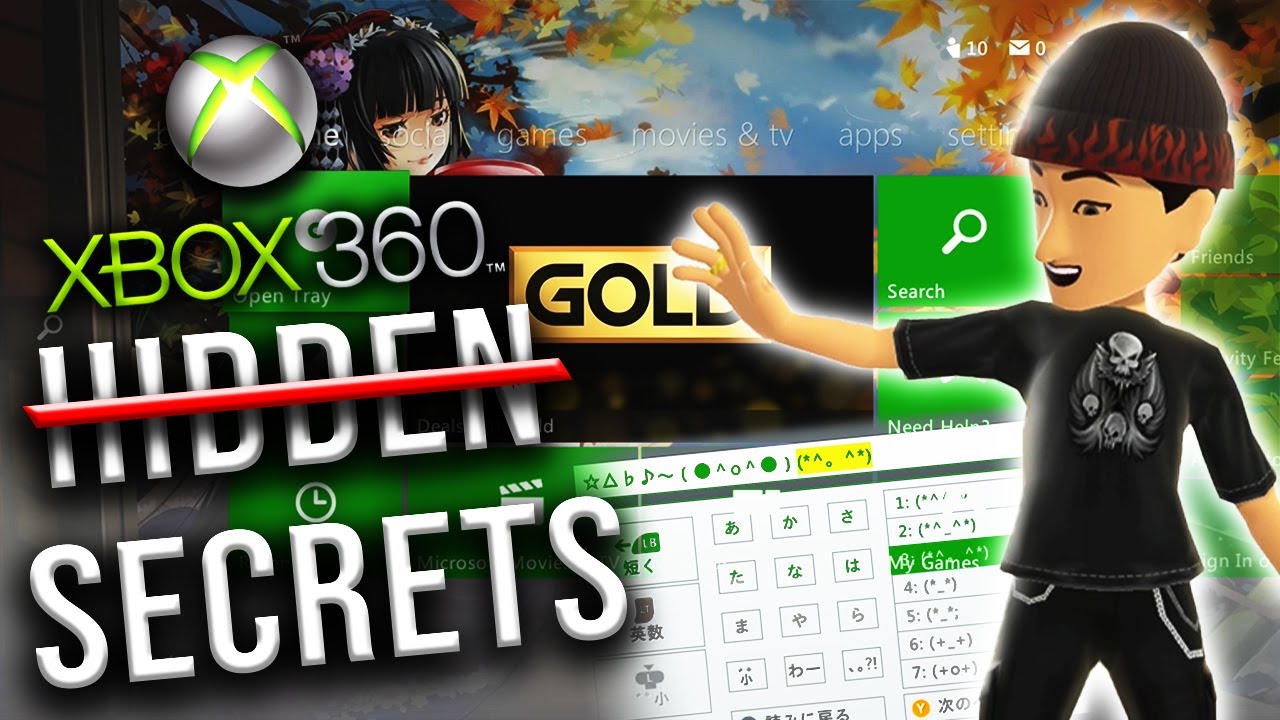 Hidden Xbox 360 Features you Never Knew Existed - YouTube
