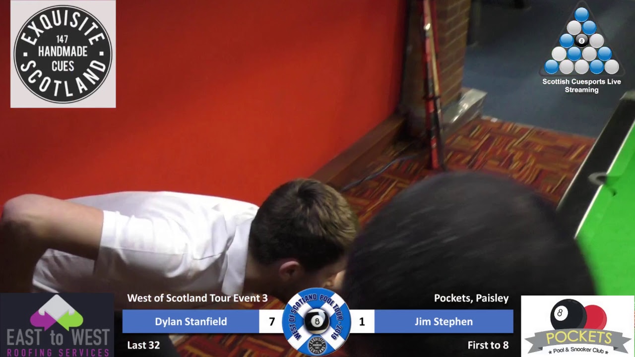 Exquisite Cues - West of Scotland Tour Event 3 Day 1 - YouTube