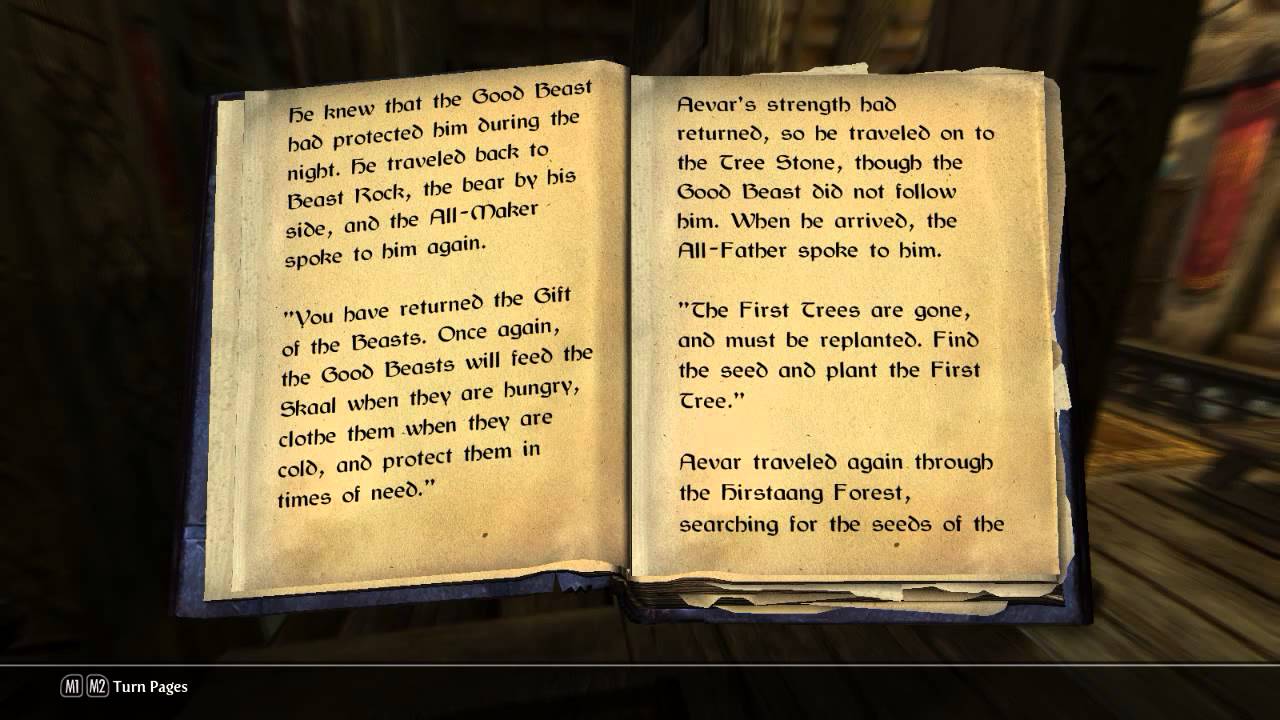 Skyrim: Aevar Stone-Singer - YouTube