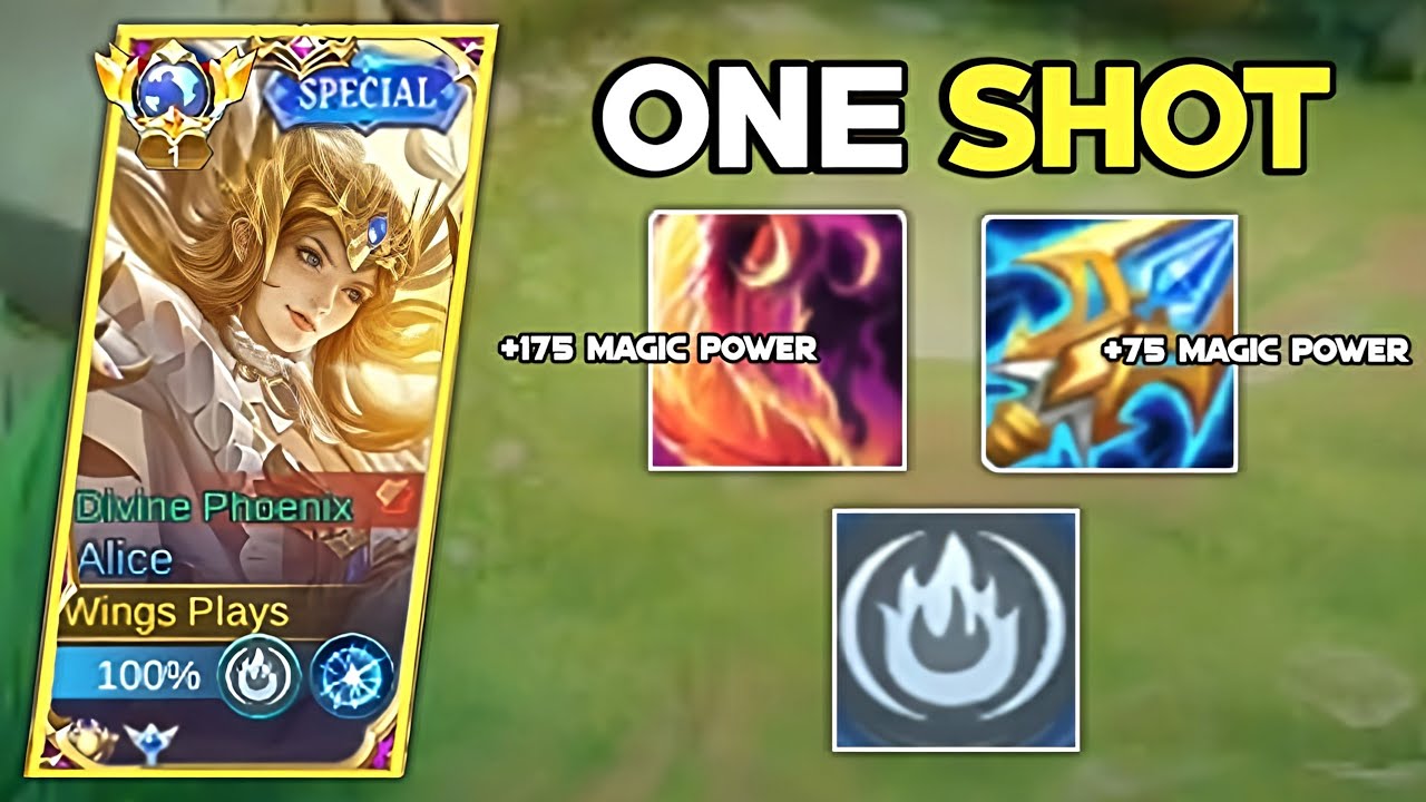 ALICE BEST BUILD AND EMBLEM DAMAGE HACK IS TOTALLY INSANE!!? (PLS TRY ...