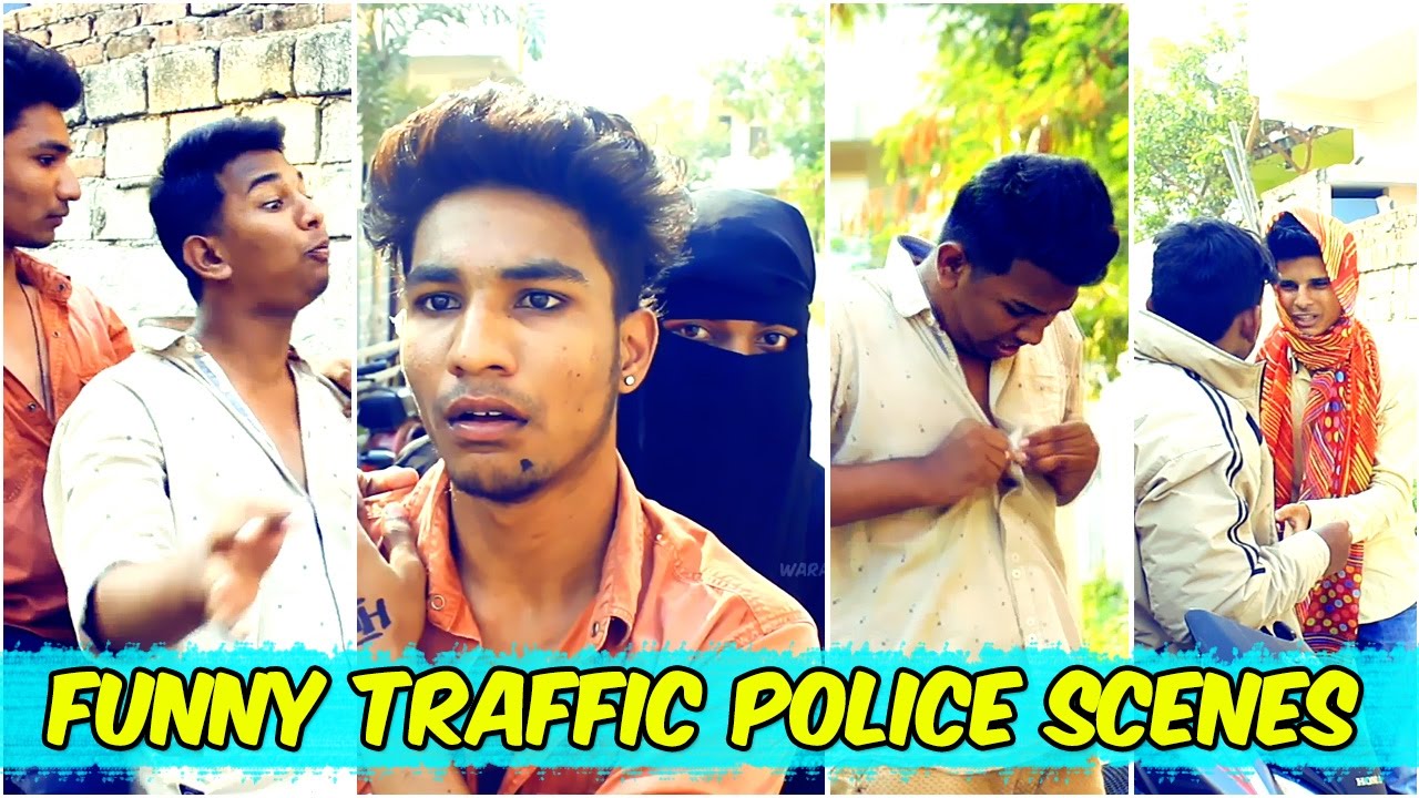 Funny Traffic Police Scenes || Hyderabadi Comedy || Warangal Diaries ...