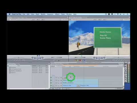 DVD Studio Pro- Motion Menus - YouTube
