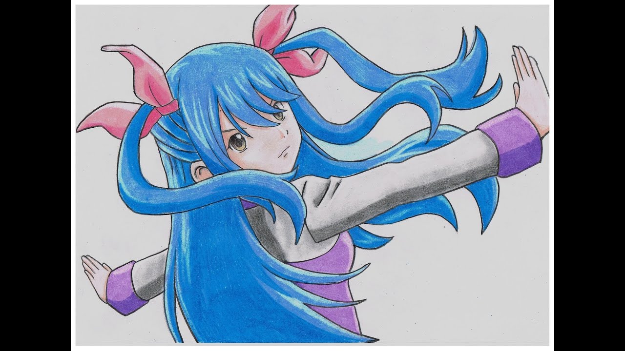 Let´s draw Wendy (Speed draw) - YouTube