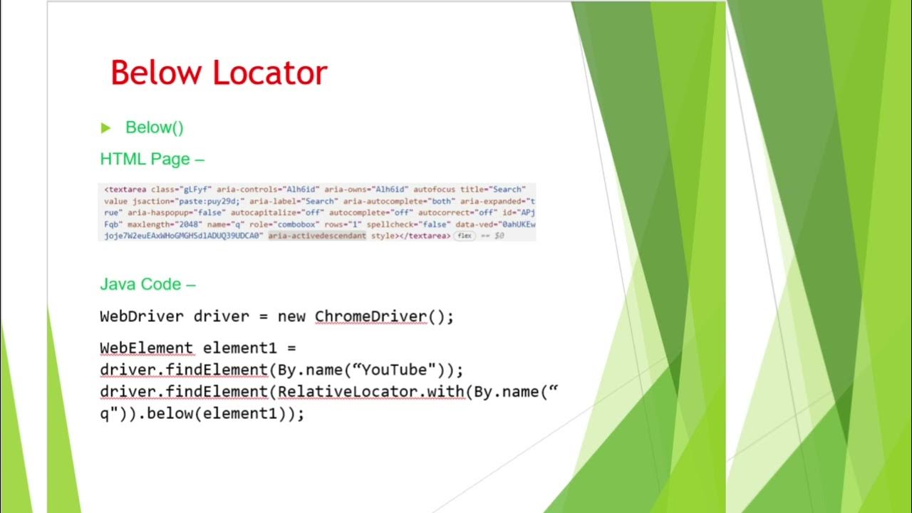 Locators with Example in Selenium | Selenium Automation Testing - YouTube