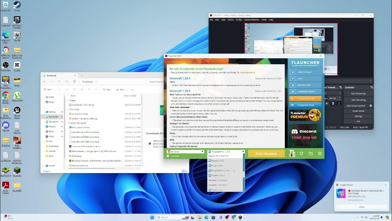 How to install minecraft mods launcher the right way - YouTube