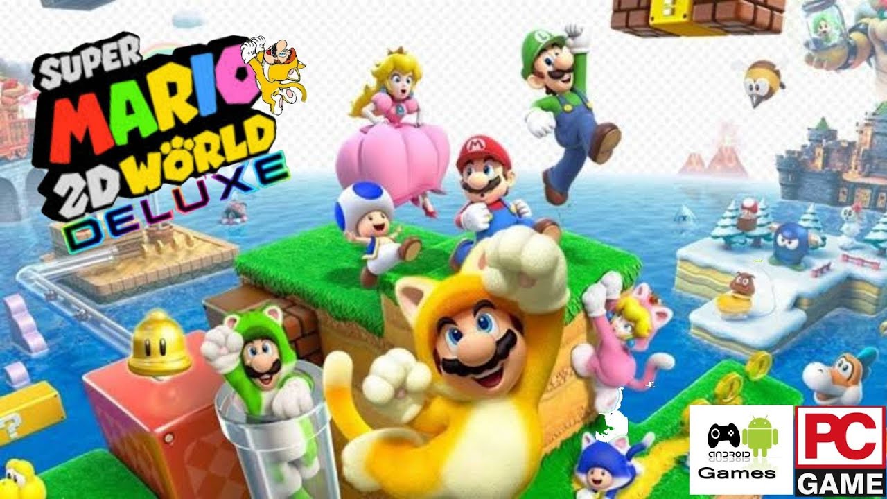 SUPER MARIO 2D WORLD! O DEMAKE IMPERDÍVEL DE SUPER MARIO 3D WORLD PRA ...